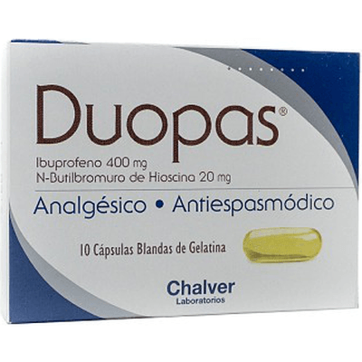 Analgésico Duo-Pas Cápsula 10 Unidades