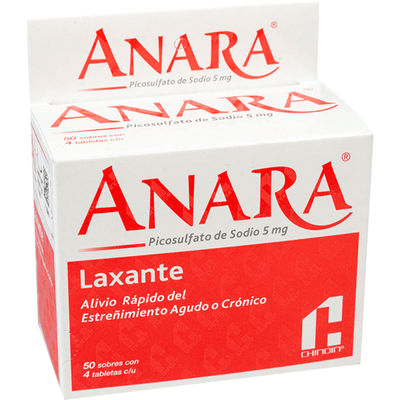 Anara 5Mg X50 Sobre X Unidad