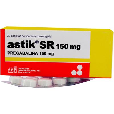 Astik Sr 150Mg X 30 Tabletas