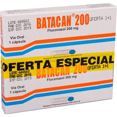 Batacan Capsula 200 Mg 1 Cápsula