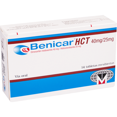 Benicar Hct 40Mg25Mg 14 Tab