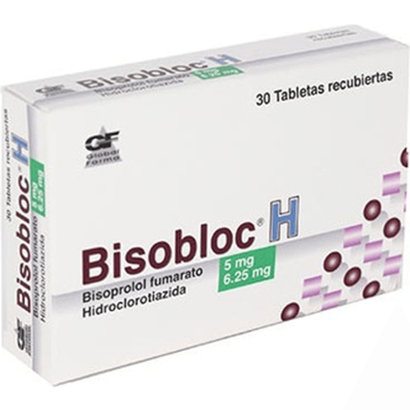 Bisobloc 5Mg6.25Mg X 30
