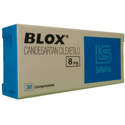Blox 8 Mg X 30 Comprimidos