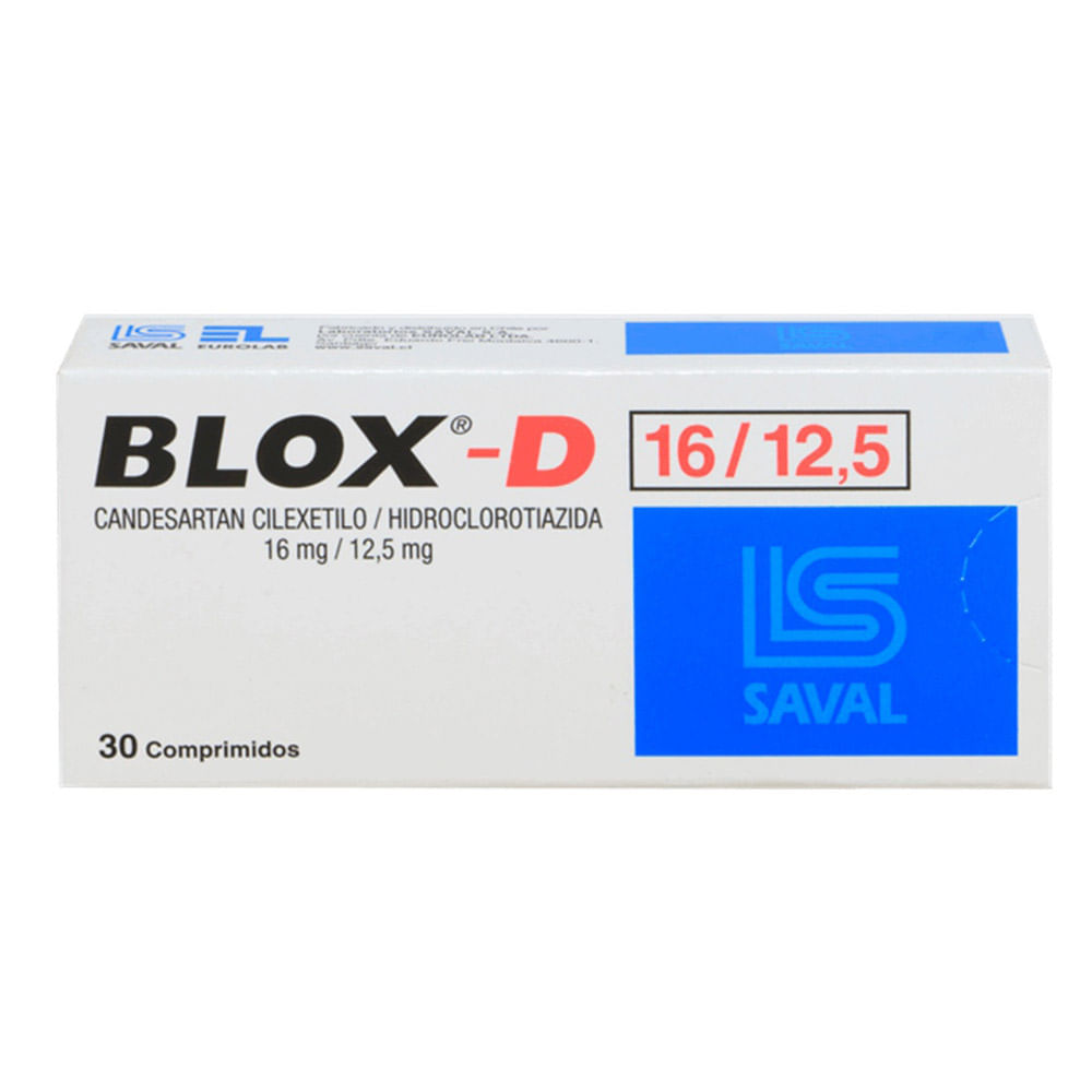 Blox-D 16-12.5Mg Cop Caja X 30 Unidades
