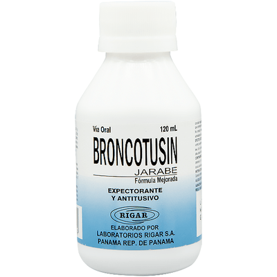 Broncotusin (DextrometorfanoGuaifenesina) Jarabe 120 Ml