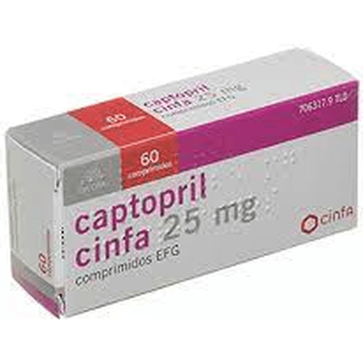 Captopril 25Mg Cinfa (Unidad)