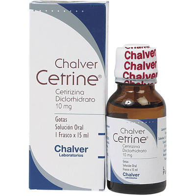 Cetrine Gotas 10MgMl Frasco*15Ml