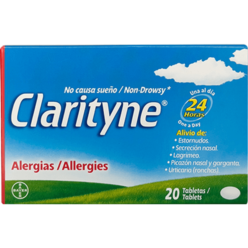 Clarityne 10 Mg X 20 Tabletas