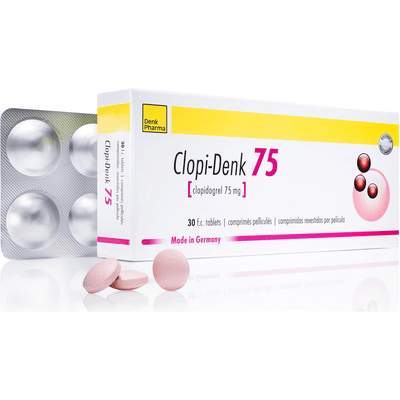 Clopi-Denk 75 Mg (Clopidogrel) X 1 Tab