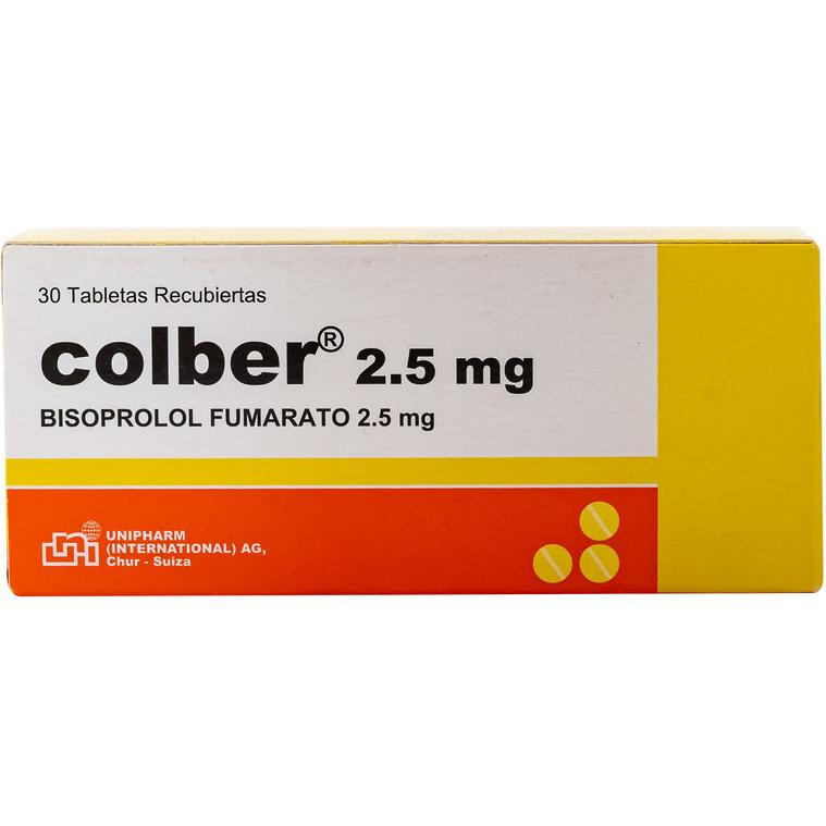 Colber Tabletas 2.5Mg Uniphar 30 Tabletas