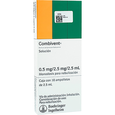 Combivent 2.5 Ml Ampolla