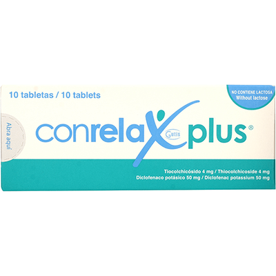 Conrelax Plus X10 Tab X Unidad