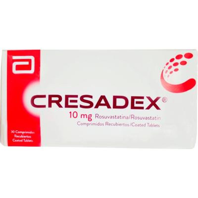 Cresadex 10Mg X 30 Comprimidos