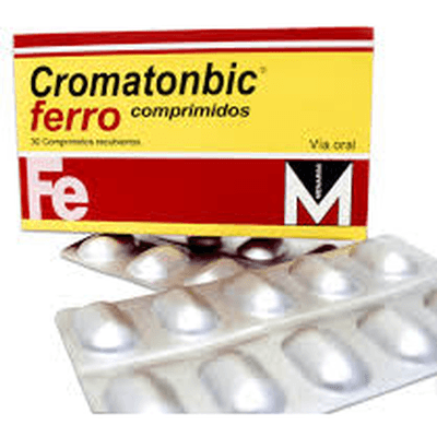 Cromatonbic Ferro (Tabletas) 30 Comprimidos