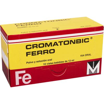 Cromatonbic Ferro X 10 Amps. Bebibles