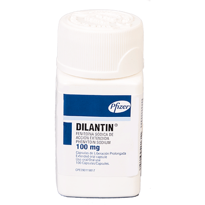 Dilantin Capsulas 100 Mg