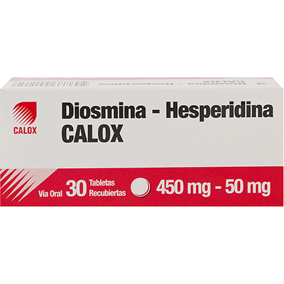 Diosmina-Hesperidina 450Mg-50Mg Tableta Unidad /Calox