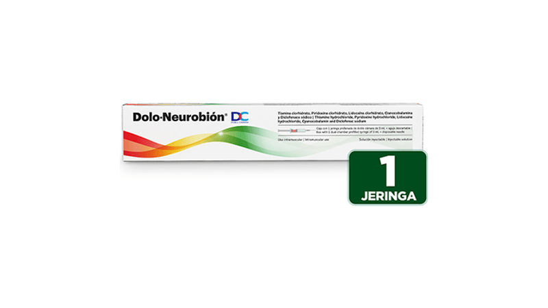 DOLO NEUROBION (DC) ML INYECCION CAJA X JERINGA PRELLENADA, 54% OFF