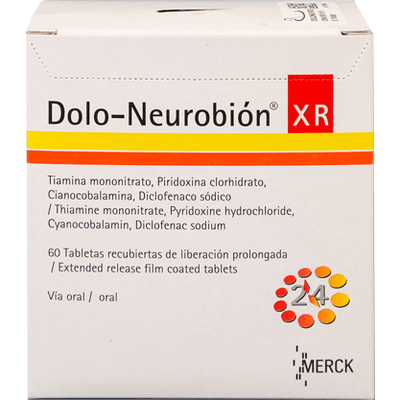 Dolo-Neurobion Xr 60 Tabletas