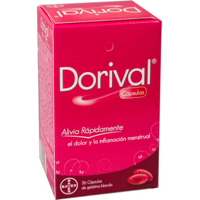 Dorival Liquid Gels X36 Cap X Unidad