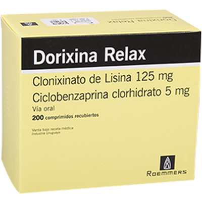 Dorixina Relax Comprimidos 200 Unidades