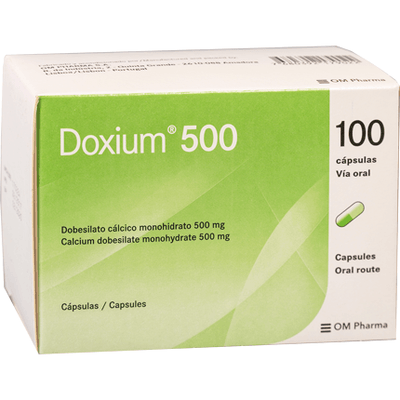 Doxium 500 Mg 100 Capsulas