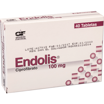 Endolis Tabletas 100 Mg