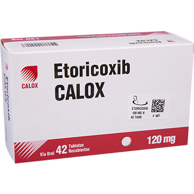 Etoricox Tabletas 120 Mg