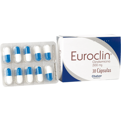 Euroclin Capsulas 300Mg Caja*30