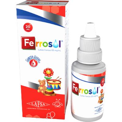 Ferrosol 125MgMl Gotas X 20Ml