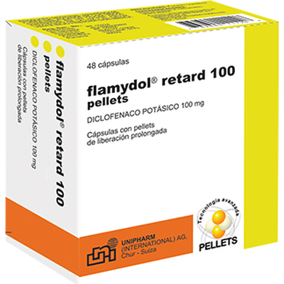 Flamydol Retard 100Mg 48 Cápsulas