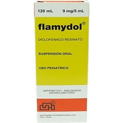 Flamydol Suspension 9 Mg X 120 Ml