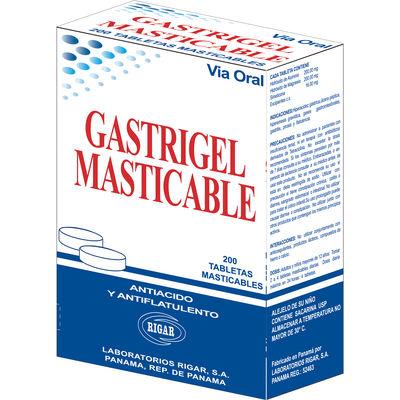 Gastrigel Masticable 1 Unidad