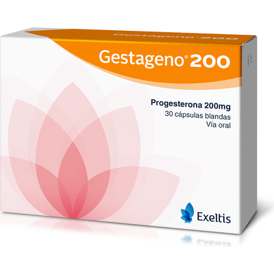 Gestageno 200Mg X 30 Capsulas
