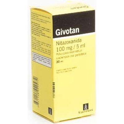 Givotan Nitazoxanida Roemmers 100Mg5Ml 30Ml
