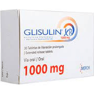 Glisulin Xr 1000Mg X 30 Tabletas