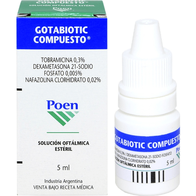 Gotabiotic Compuesto Solucion Oftalmica X 5 Ml