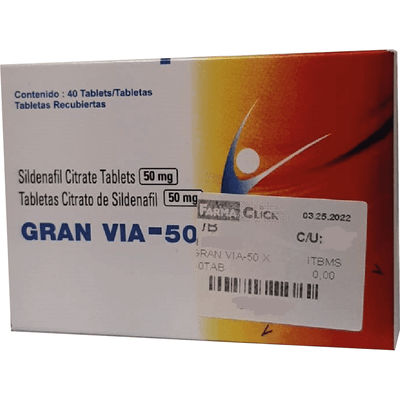 Gran Via 50Mg X 40 Tab