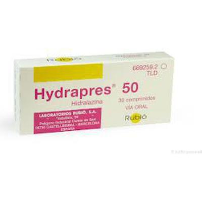 Hydrapres 50Mg Tab X1 Caja X30