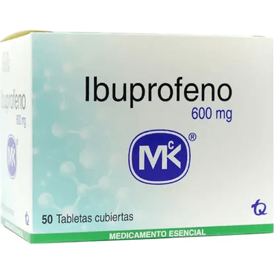 Ibuprofeno Mk 600 Mg 50 Tabletas Cubiertas