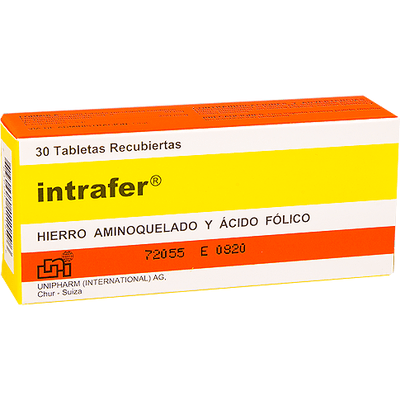 Intrafer Tabletas 30 Mg