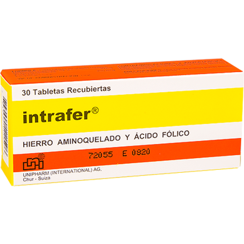 Intrafer Tabletas 30 Mg