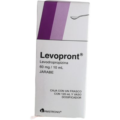 Jarabe Levopront 60Mgs10Ml Frasco 120 Ml