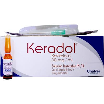 Keradol 30MgMl Inyectable ImIv X Ampolla 1Ml
