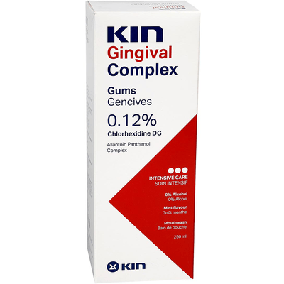 Kin Gingival Complex Clorhexidina 0.12 Enjuague Bucal 250 Ml