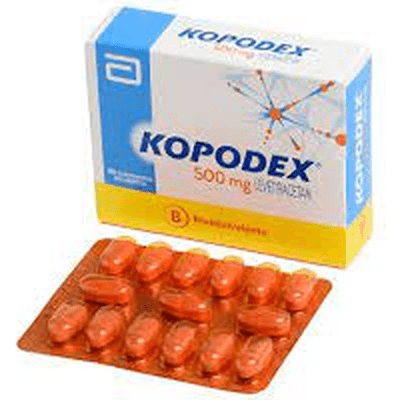 Kopodex 500 Mg X 30 Comprimidos
