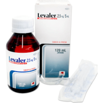 Levaler 2.5Mg5Ml Levocetirizina Jarabe Sobor A Fresa 120Ml