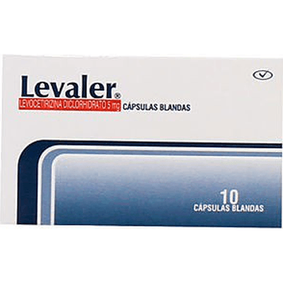 Levaler Levocetirizinacaja 5Mg 10 Cápsulas