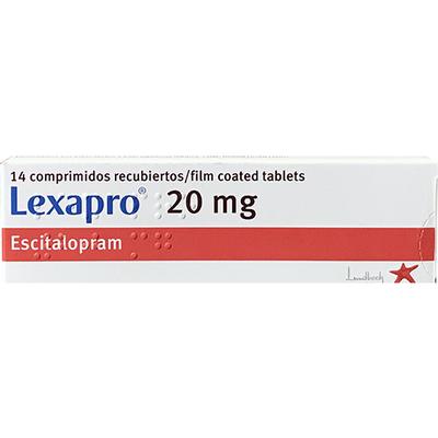 Lexapro 20Mg Caja 14 Tabletas