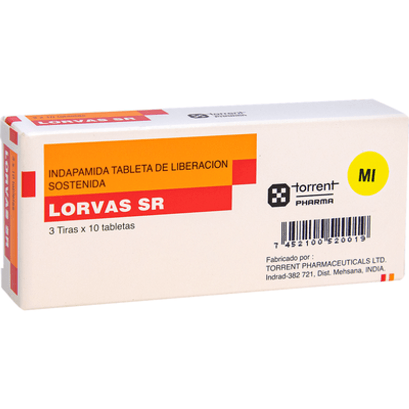 Lorvas Sr 1 5Mg X 30 Tab